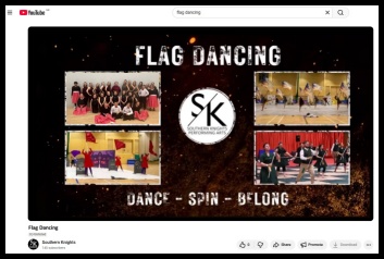 Flag Dancing - Southern Knights Performing Arts